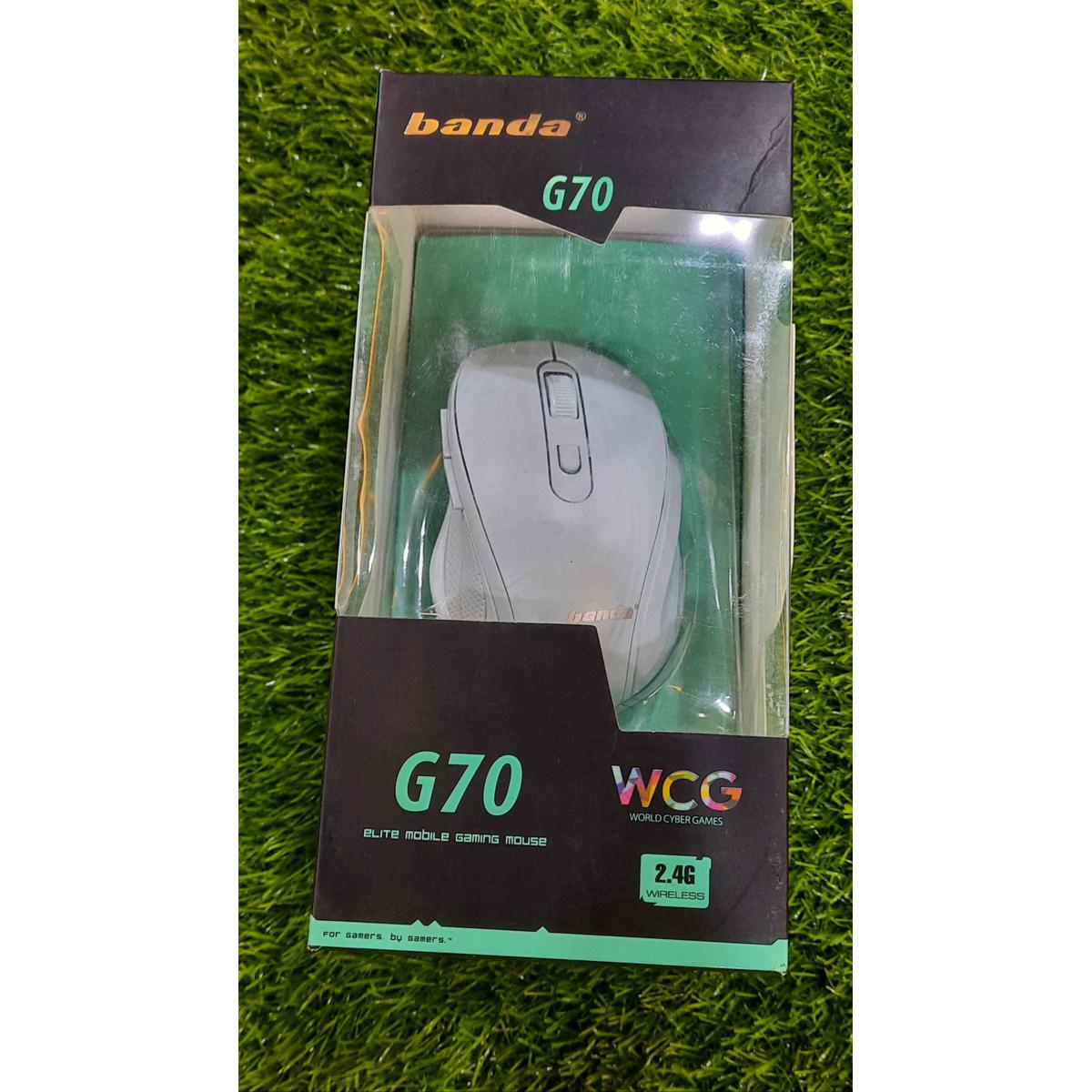 Banda G70 Silent mouse | 2000 DPI GAMING mouse | gaming silent mouse ...