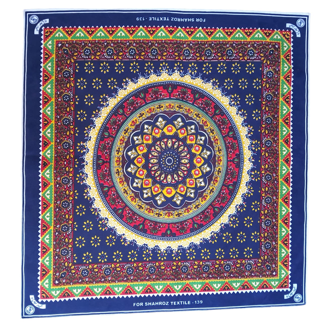 Pack Of 3 Full Stitched Roti Romal In Different Colours, 100% Cotton ...