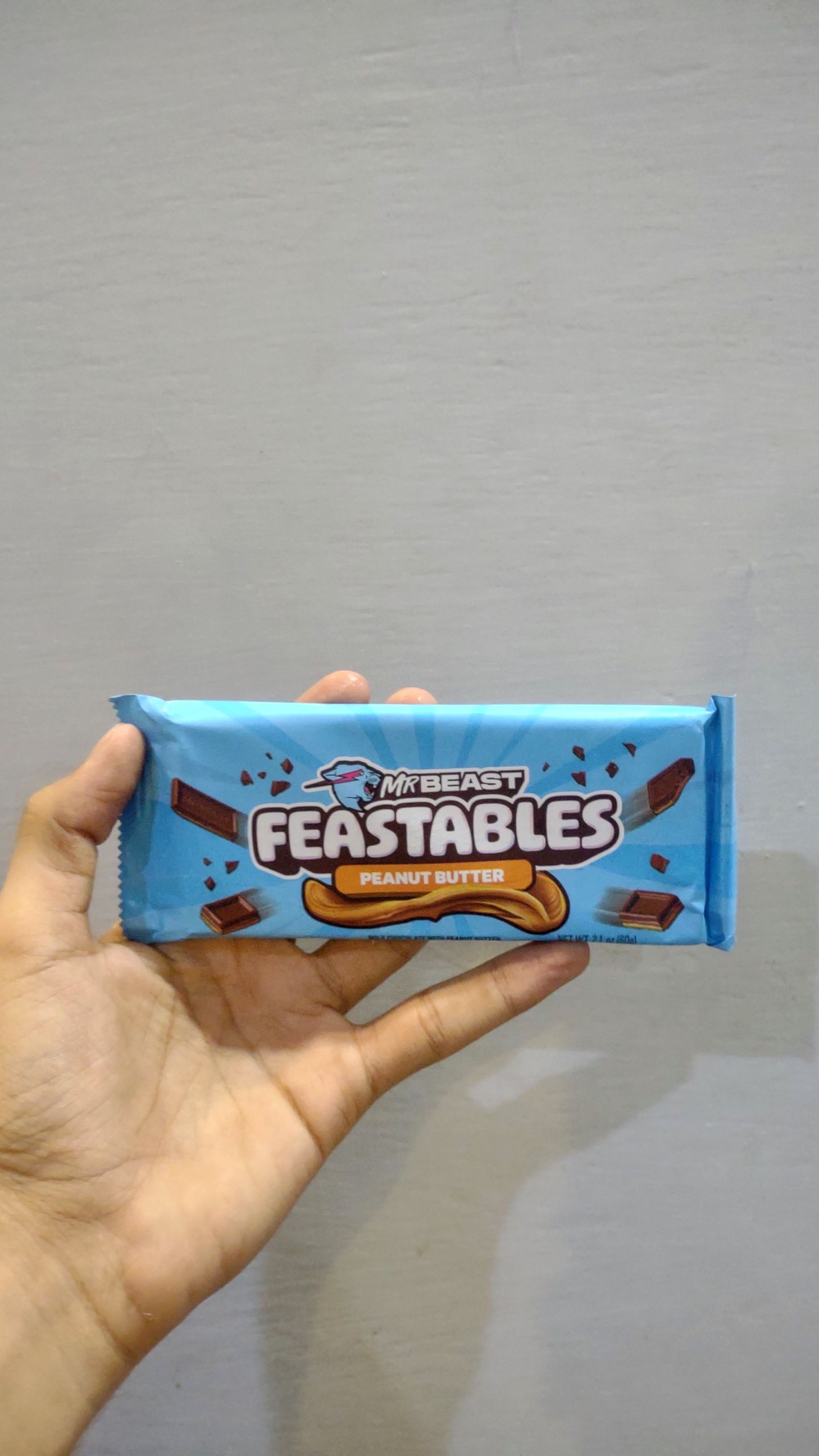 MrBeast Feastables New Formula Peanut Butter 60 Grams | Daraz.pk