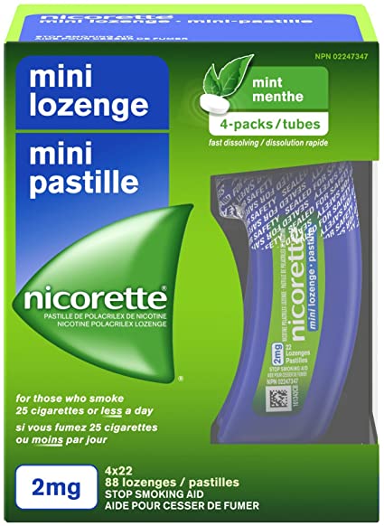 Nicorette Nicotine Mini Lozenges, 2mg, Mint. Price in Pakistan - View ...