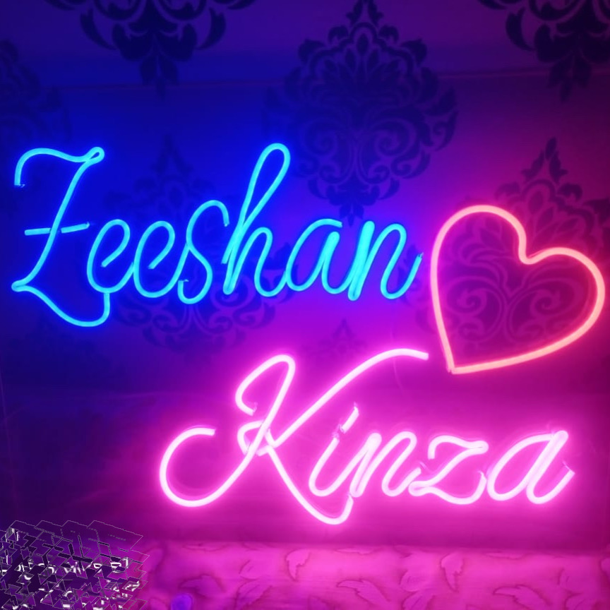 Affordable Neon Signs |Neon Light |Custom Logo |Couple Name |Wedding ...