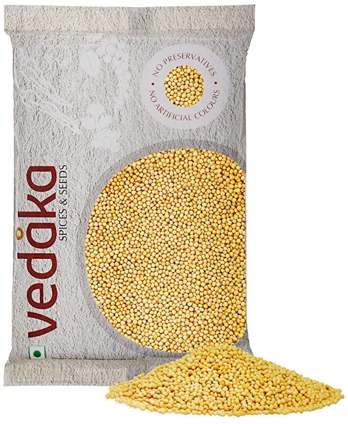 Amazon Brand - Vedaka Yellow Mustard Seeds, 200g | Daraz.pk