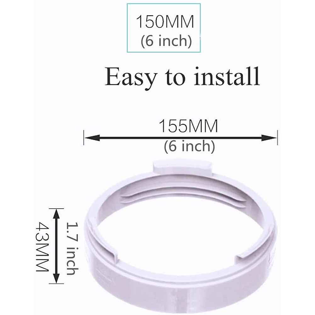 Portable Air Conditioner Exhaust Hose Coupler Window Adapter A/C Unit ...