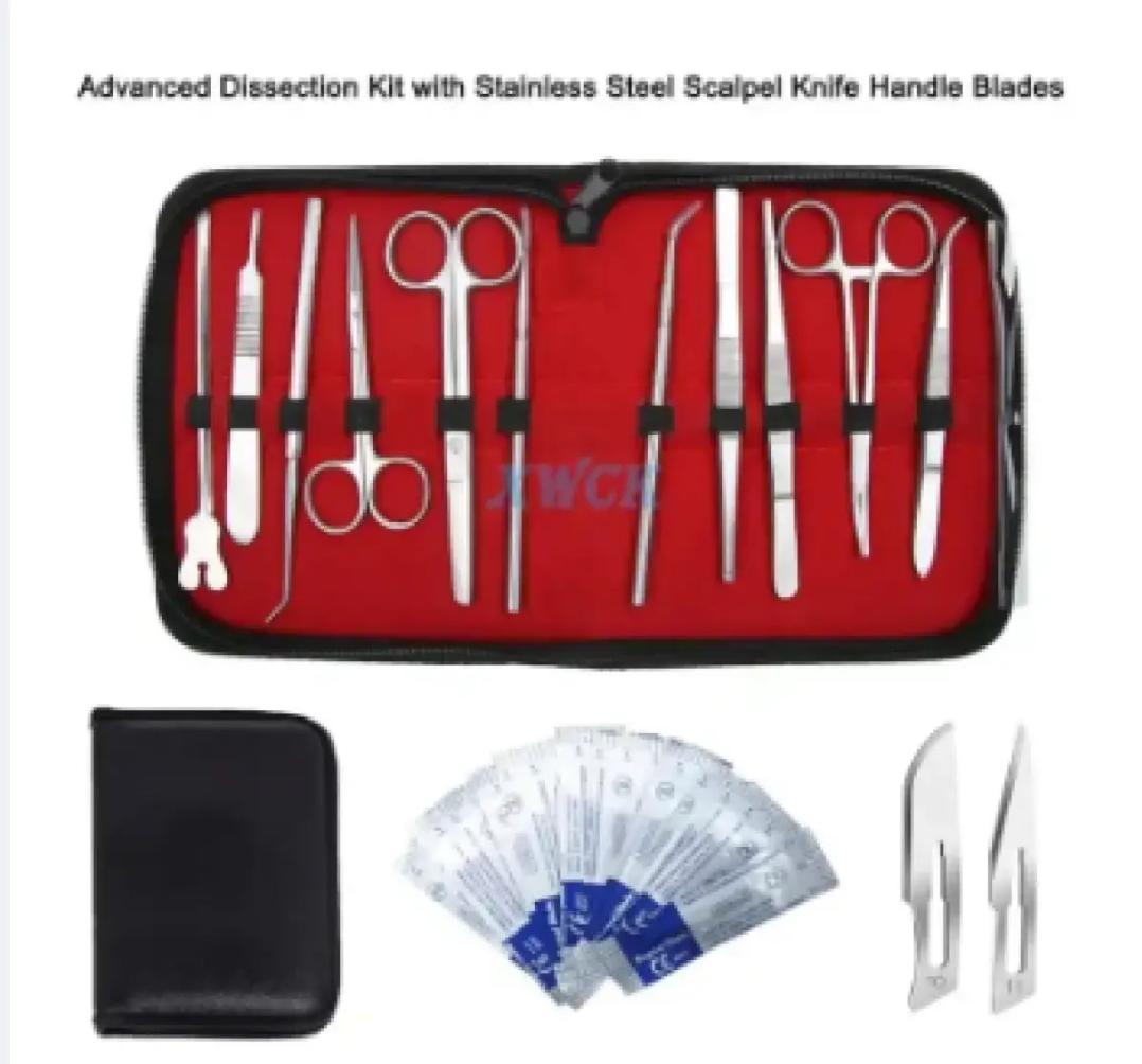 Professional Dissecting Kit Anatomy - Stainless Steel Biology ...
