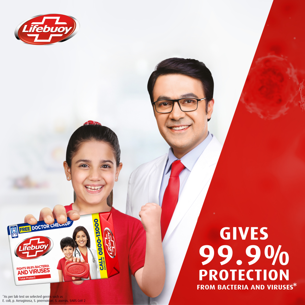 Lifebuoy Bar Total Trio - 98G | Daraz.pk