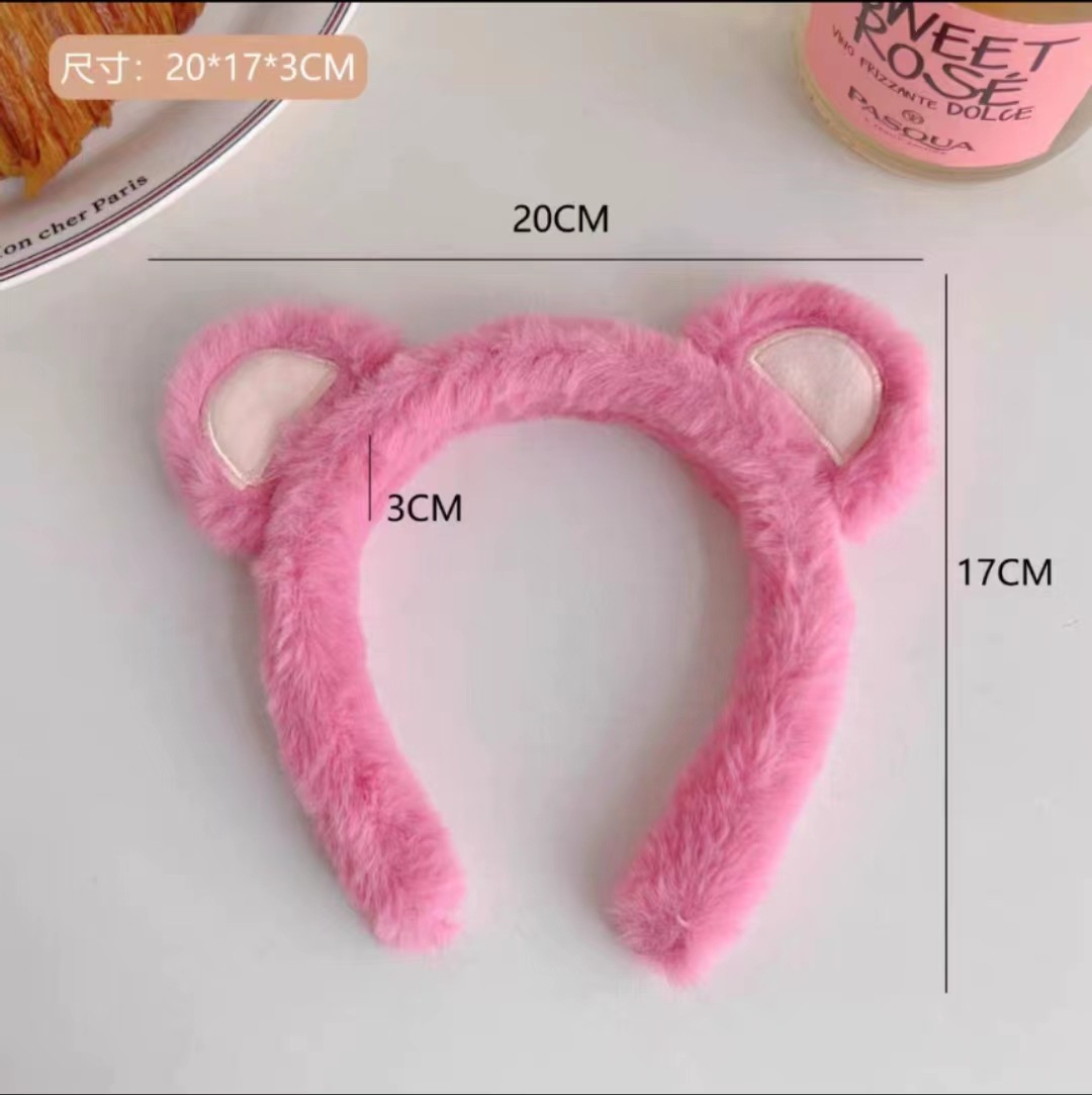 Minnie Mouse bow headband kids headdress amusement park cute cartoon ...