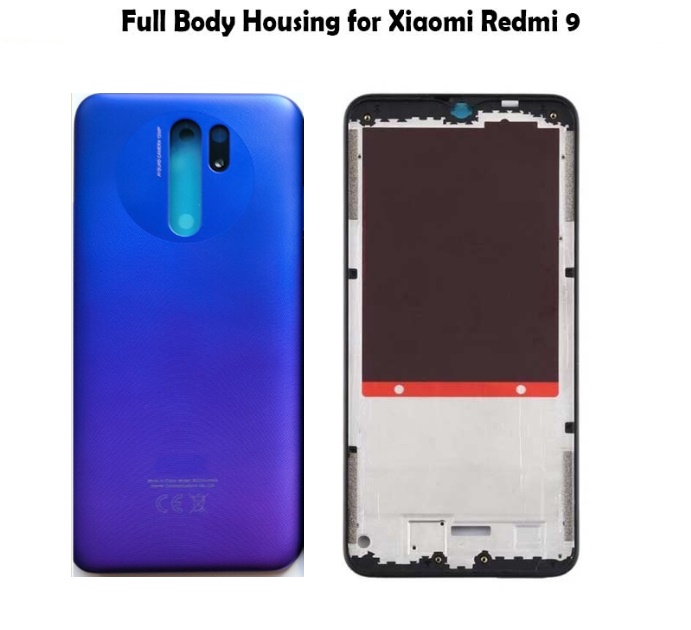 Redmi 9 Complete Housing Replacement / Full Body for Redmi 9 With ...