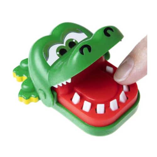 100% High Quality Childrens Crocodile Teeth Toys Set Finger Biting ...