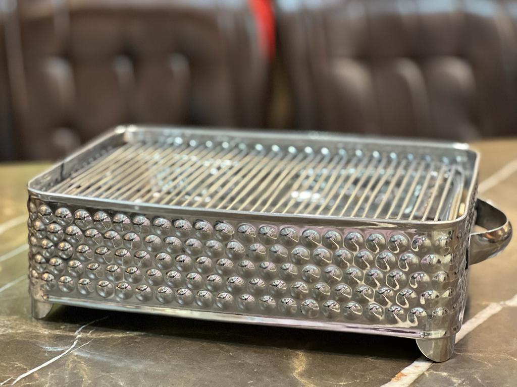 BBQ SERVING GRILL SMALL 10"X 8" INNER BHATTI SIZE MEDIUM SIZE 12X10 AND ...