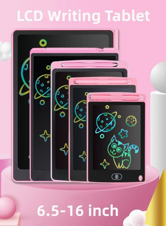 6.5" | 8.5" | 10" | 12" | 16" Digital Drawing Multicolor Tablet Writing ...