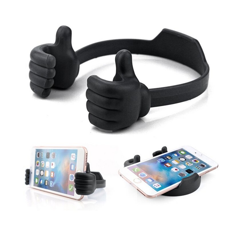 Best Thumb Design Mobile OK Stand Universal Flexible Phone Holder For ...