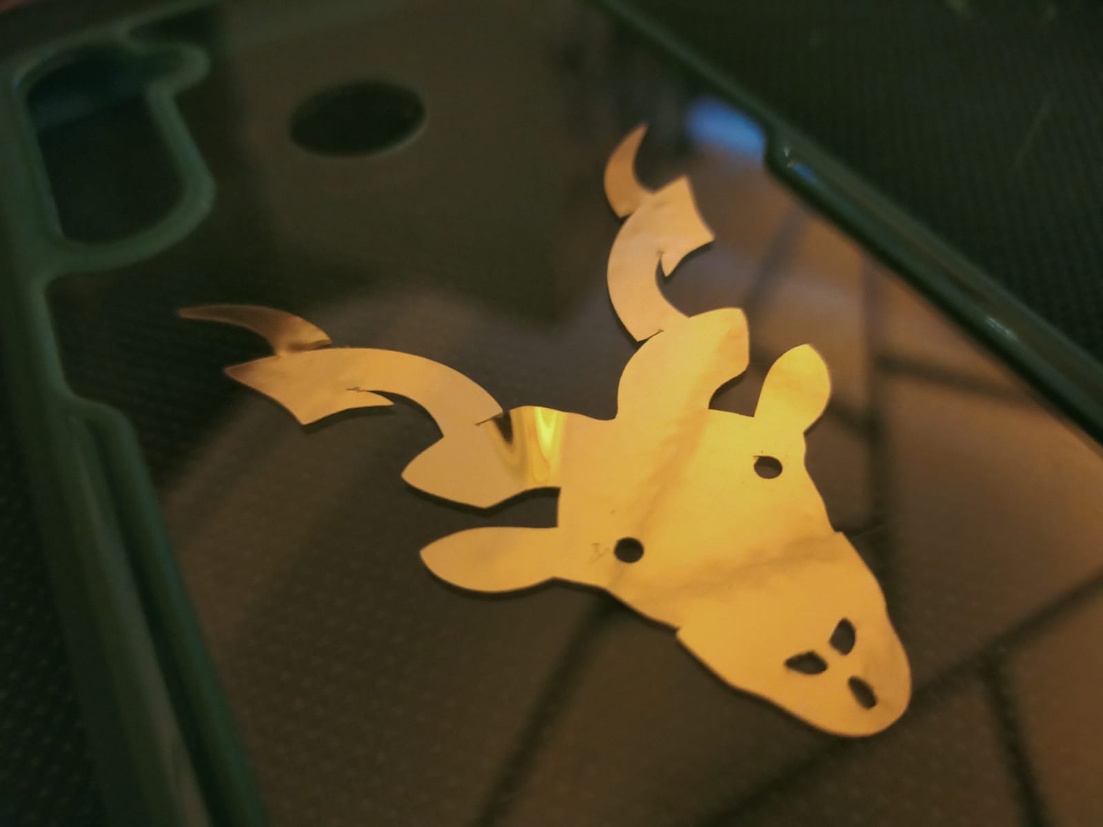 Golden Markhor Sticker Pack of 2, For Car,Golden markhor sticker for ...