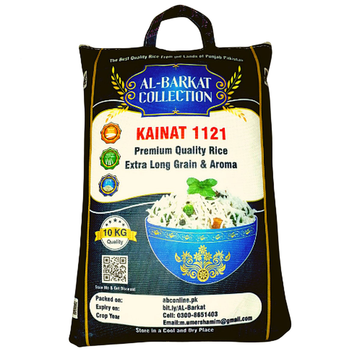 Kainat 1121 Extra Long Premium Steam Rice 10KG | Daraz.pk