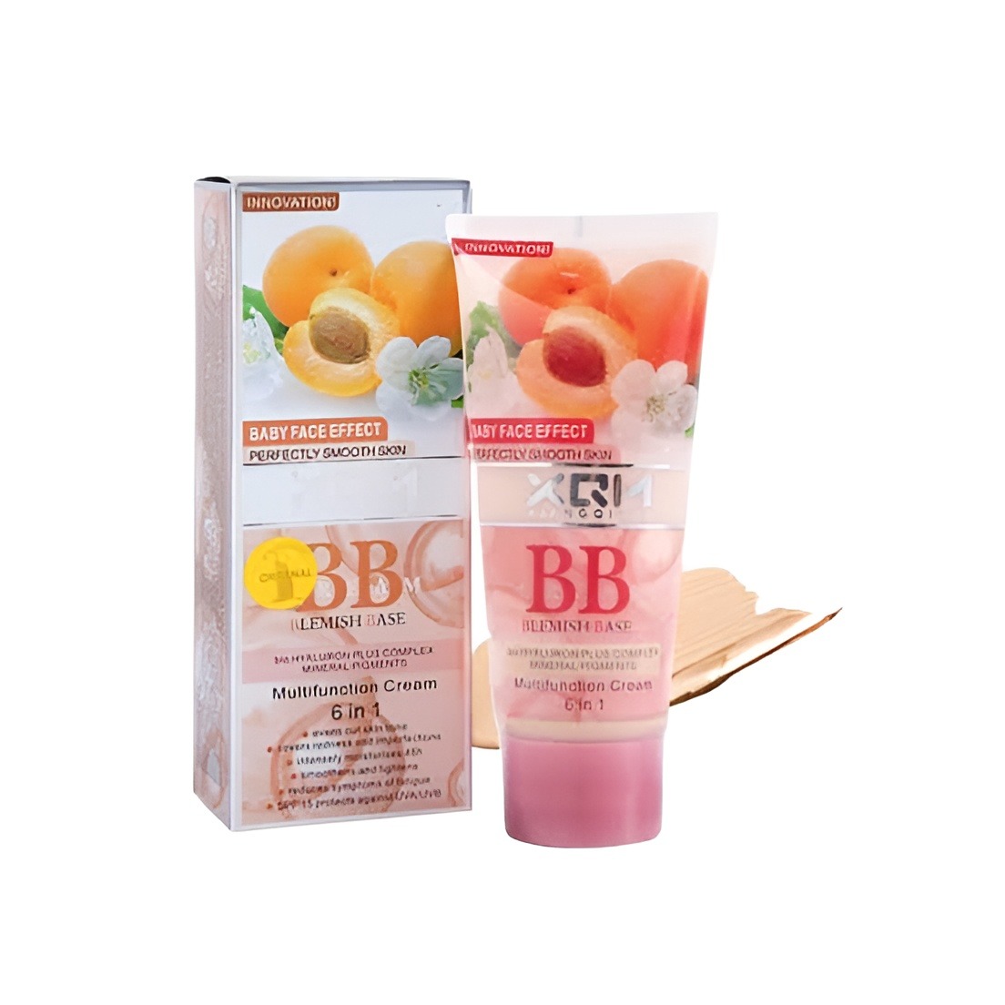 XQM BB Cream Blemish Base 6 In 1 Multifunction Cream Baby Face ...