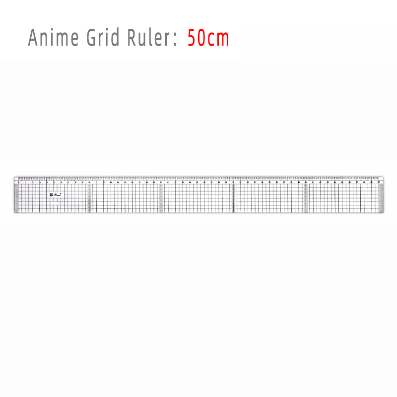 Grim Teiousx Transparent Ruler Board 20 30 50cm Students Writing Desk ...