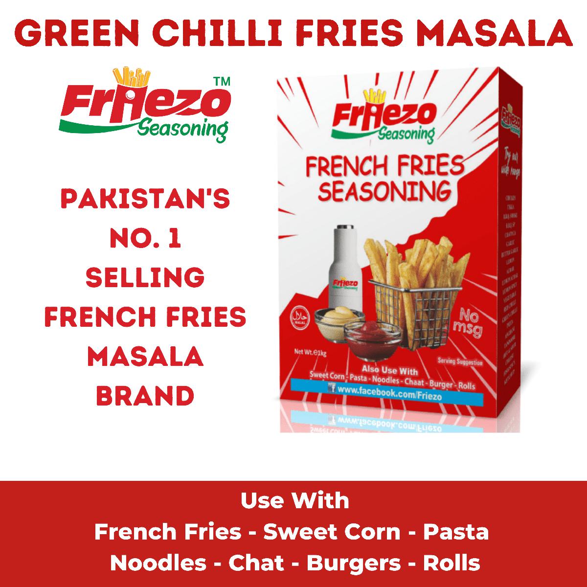 French Fries Masala Green Chilli Flavour (50g) | Daraz.pk
