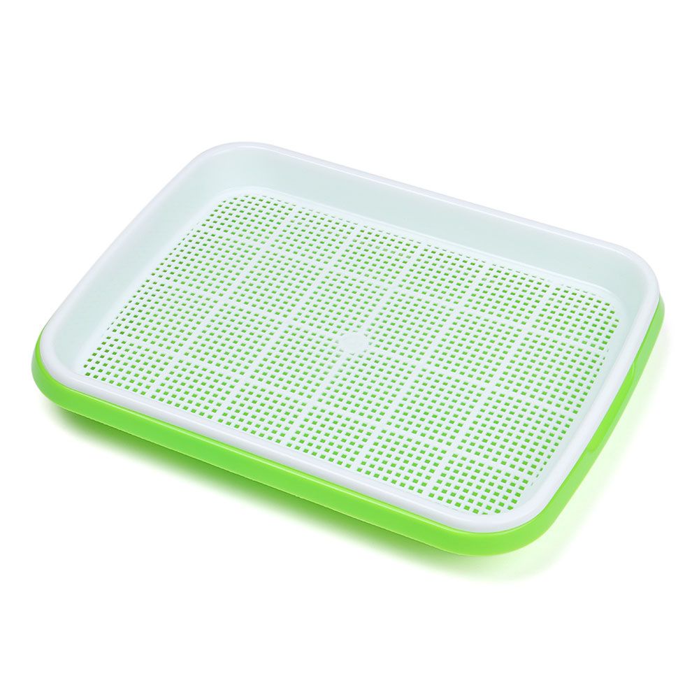 Home Garden Hydroponic Tray Nursery Paper Seed Sprouter Tray Grow ...