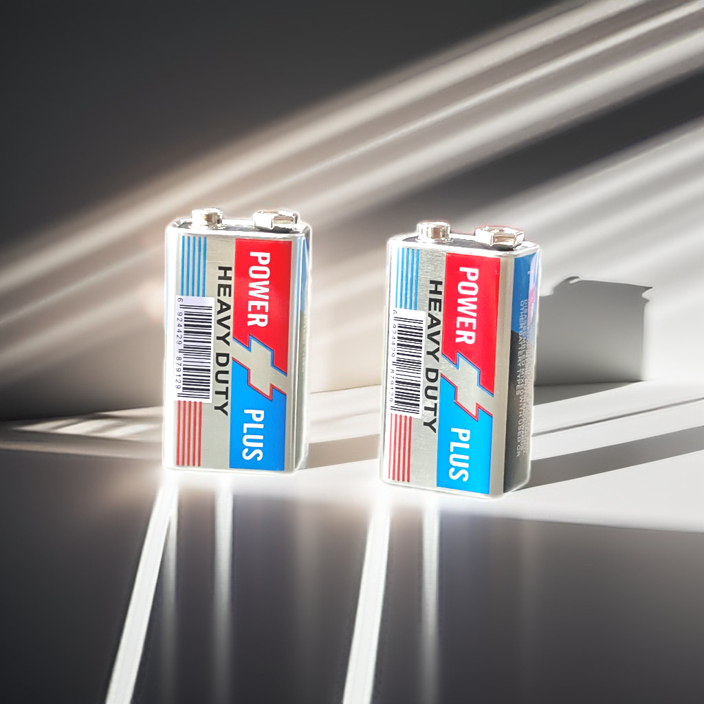 Power Plus Heavy Duty Original 9V Battery | Power Plus 9V Battery ...