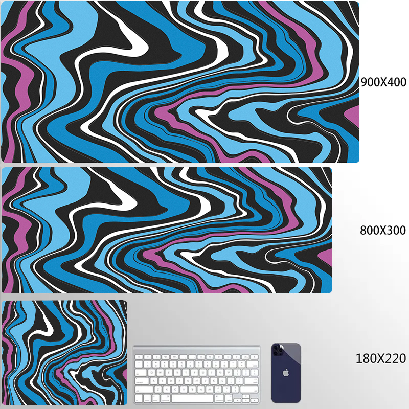 Strata Liquid 80x30cm XXL Lock Edge Mousepads Large Office Mousepad ...