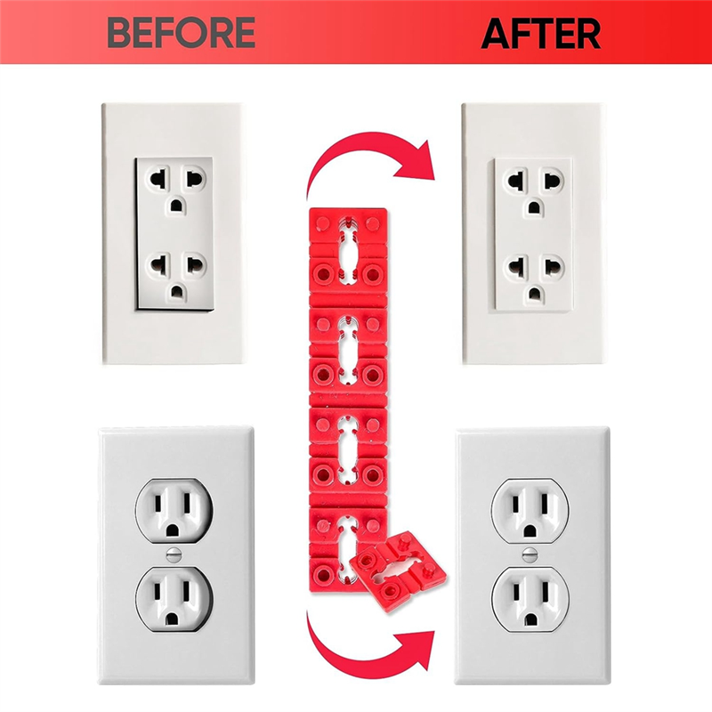 148Piece Outlet Spacers Parts Accessories for Electrical Box+10Pcs ...