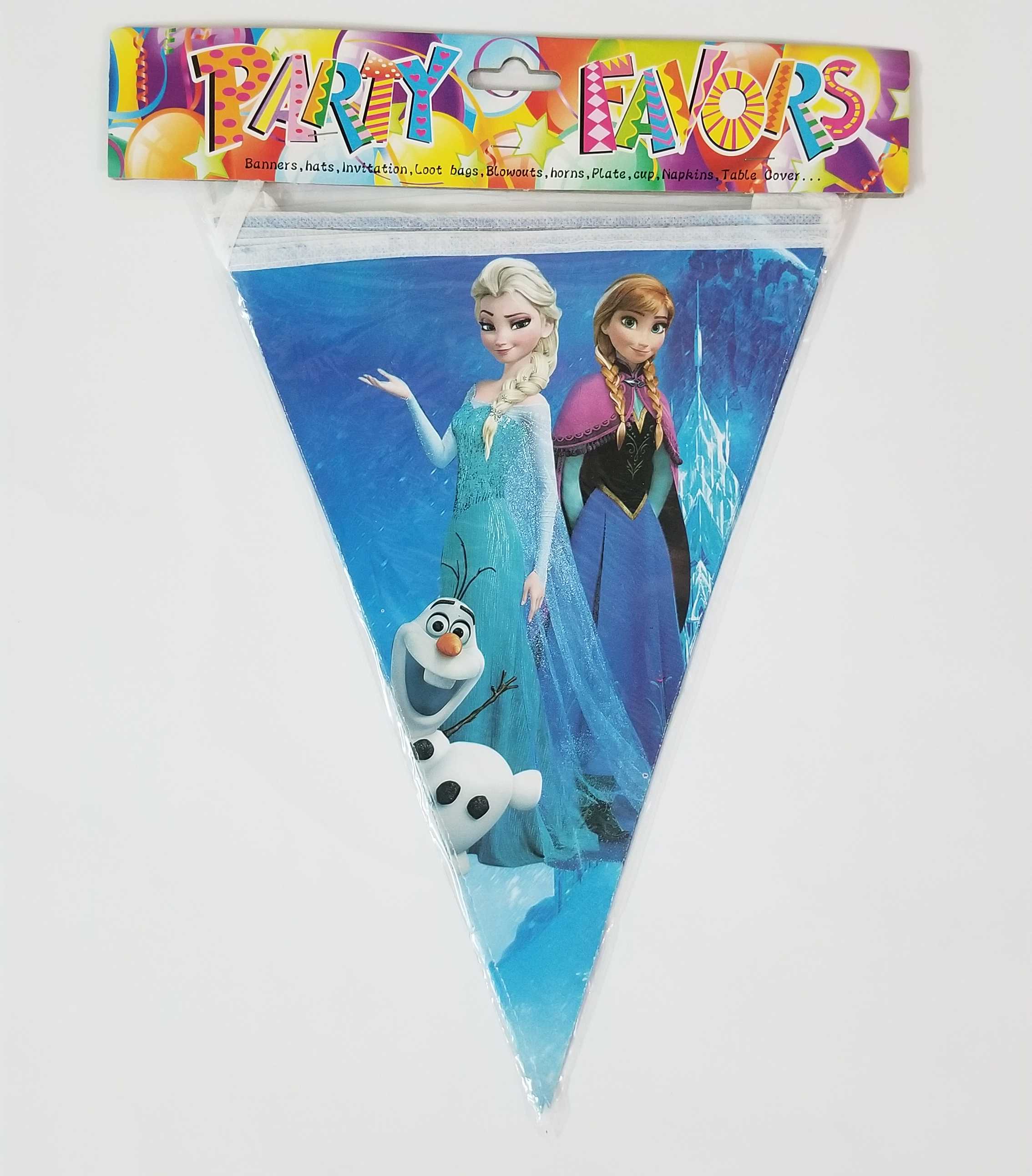 FROZEN THEME FLAGS BANNER PACK OF 10 FLAGS IN A PACK | Daraz.pk