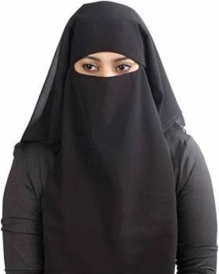 KK Hijab | 3 layer Niqab | 3 Layer Hijab Saudi Niqab In Breathable | Women Hijab Triple Nakab ...