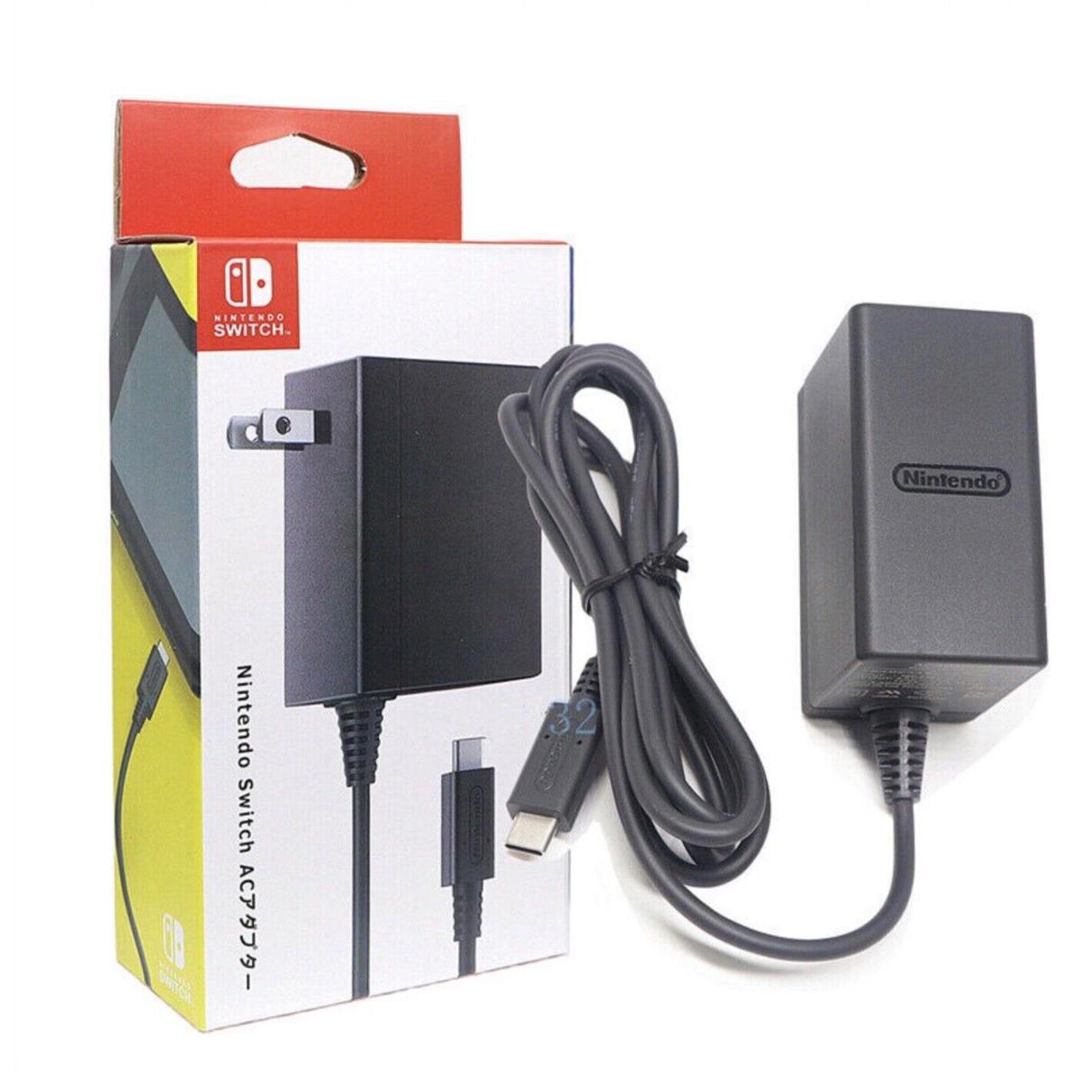AC Adapter Power Supply for Nintendo Switch Wall & Travel Charger Plug ...