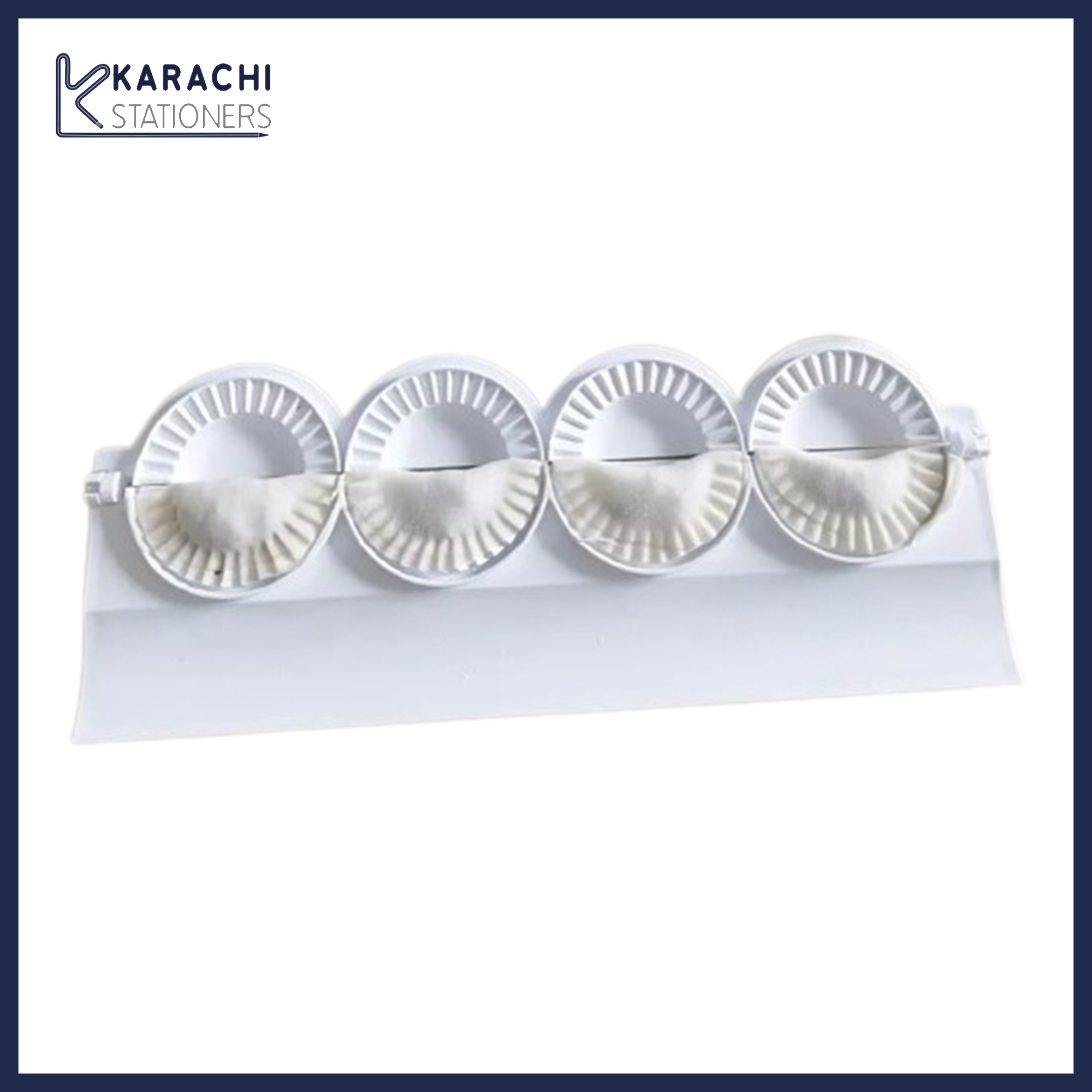 4 In 1 Samosa Maker Best For Home Making Samosa (KS)- White | Daraz.pk