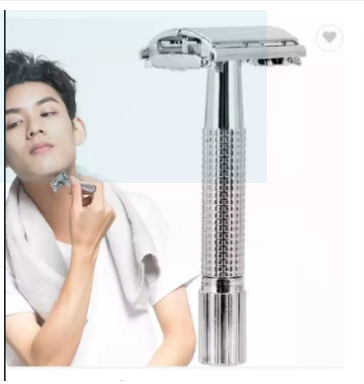 Stainless Steel Safety Classic Shaving Razor, Beard | Daraz.pk