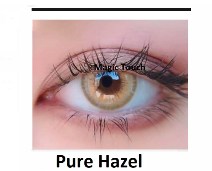 Eye Color Lens Dhahab Just Like Natural Lens Shade Name Pure Hazel ...