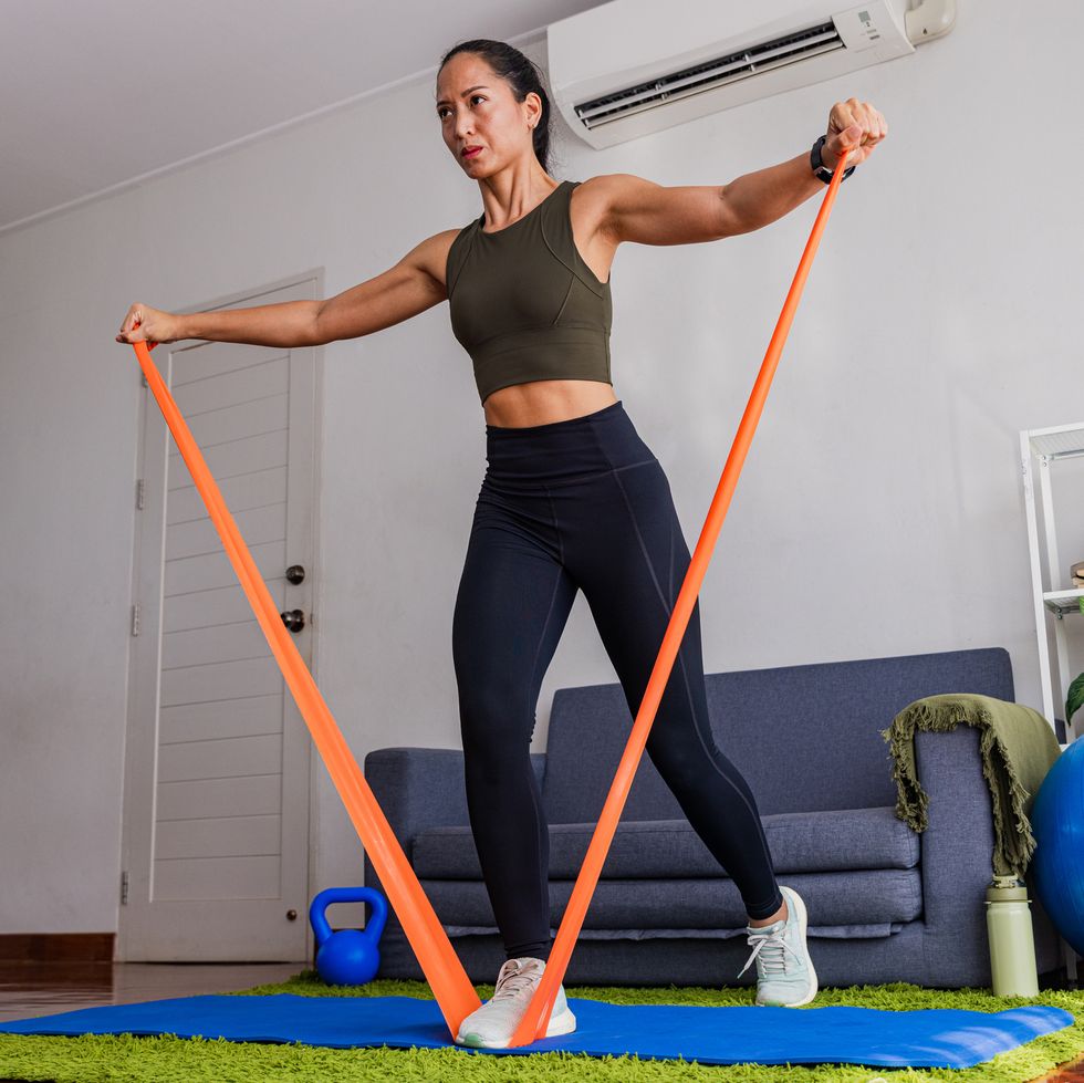 Toning Band Extra Wide Resistance Band for Workouts. Strengthen Your ...