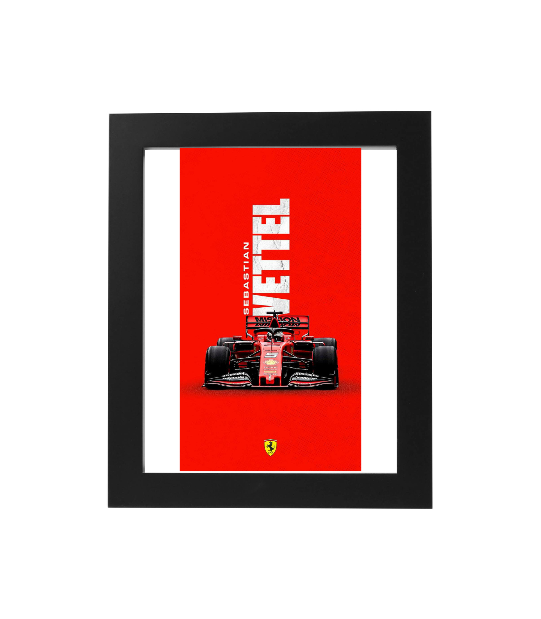 Sebastian Vettel Car Racing Automobiles Posters Vinyl Paper Quotes ...