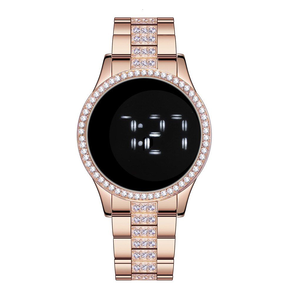 Exquisite women's wristwatch with a sealed and waterproof structure ...