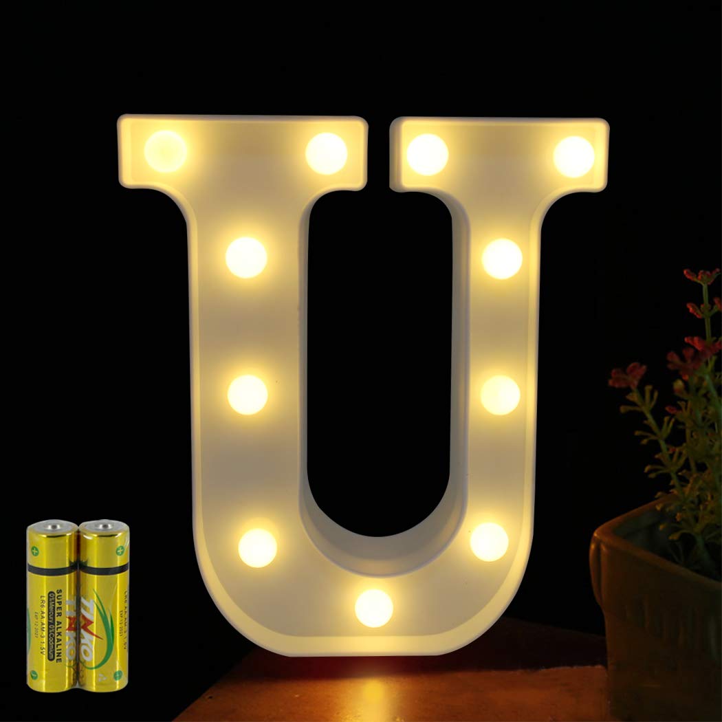 LED Alphabet Battery Operated All Led Letter A TO Z Price is Per Piece ...