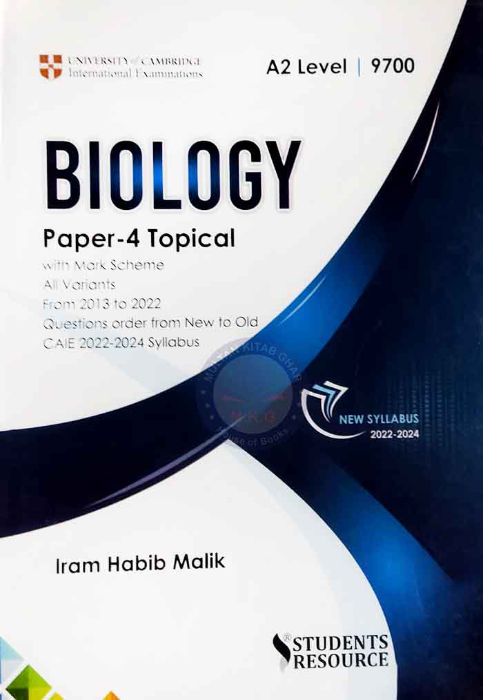 A2 Level Biology 9700 Paper-4 Topical New Syllabus 2022-2024 from 2013 ...