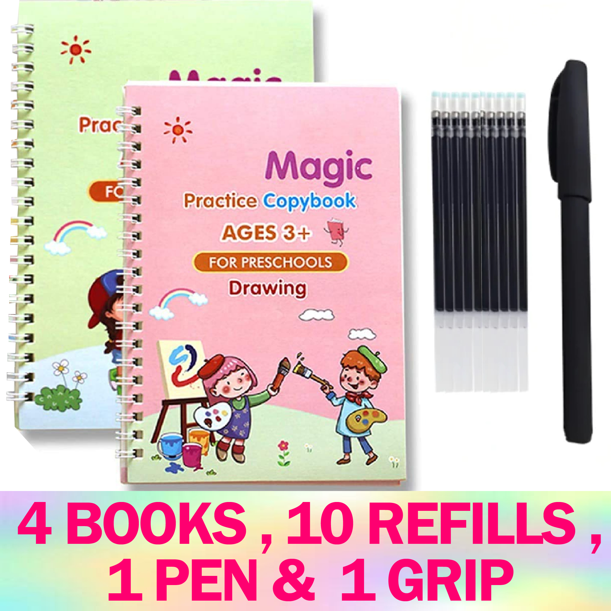 MAGIC BOOK | SANK MAGIC BOOK | SANK MAGIC PRACTICE COPYBOOK | Writing ...