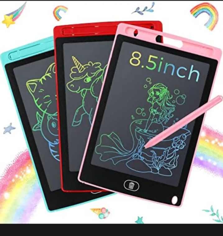 LCD Writing Tablet Electronic Slate E-writer Digital Memo Pad Erasable ...