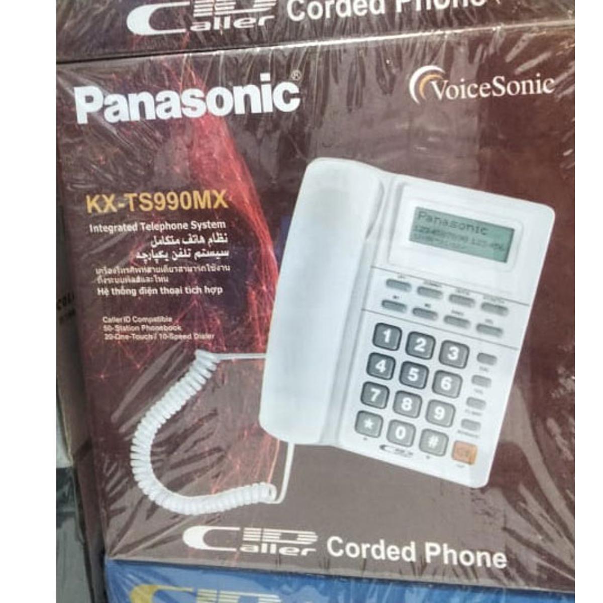 Panasonic KX-TS990MX LCD Display Caller ID Telephone Set | Daraz.pk