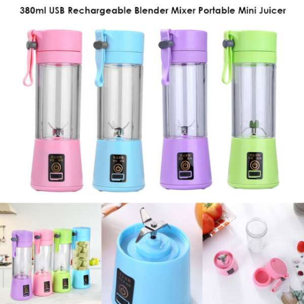 Sp Dealz Portable Blender, Personal Blender with USB Rechargeable Mini ...
