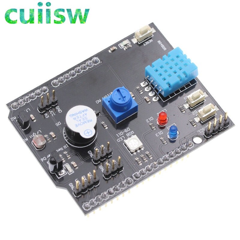 DHT11 LM35 Temperature Humidity Sensor Multifunction Expansion Board ...