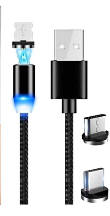 badgeAzaTech Original Magnetic 2.4A Fast Charging Cable - Micro USB ...