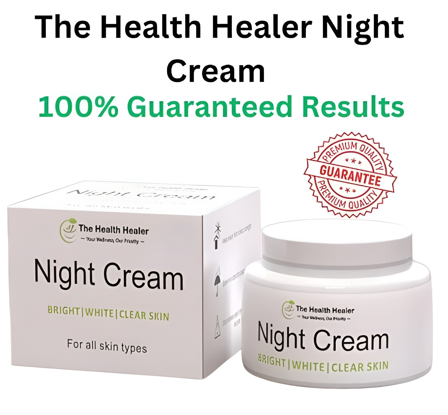 Health Healer Brightening and Whitening Night Cream | Daraz.pk