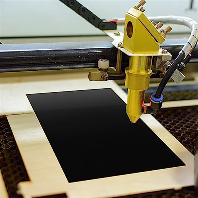 4 PCS Black Laser Engraving Marking Paper 39X27cm Laser Color Engraving ...