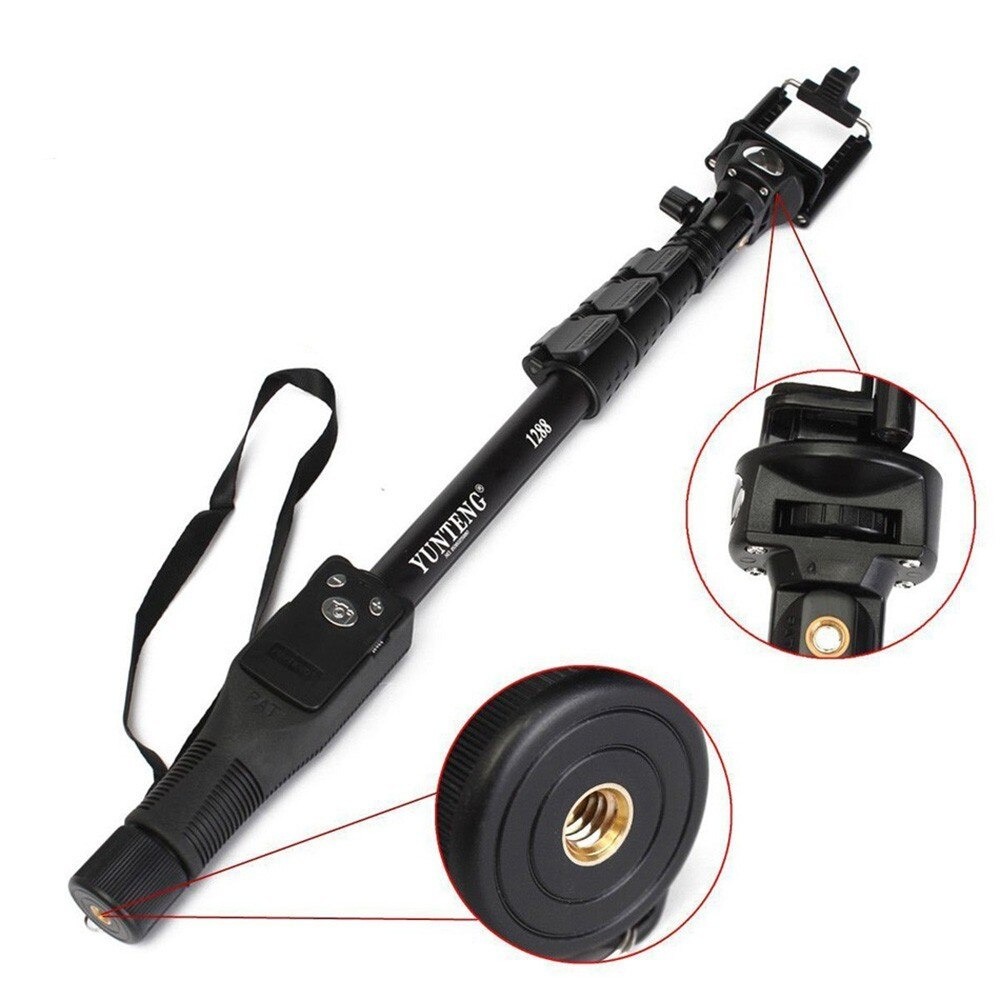 Yt-1288 Selfie Stick Tripod Monopod Bluetooth Extendable Handheld For ...