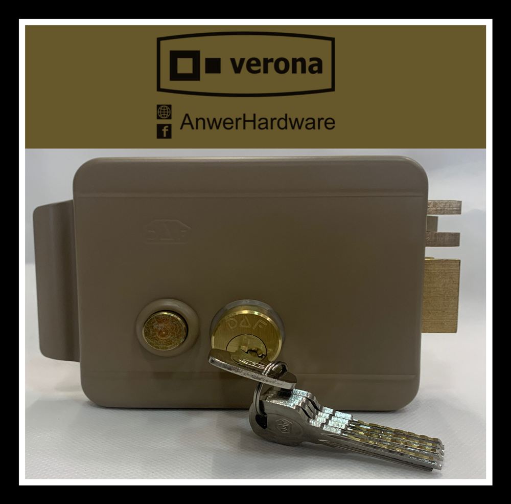 DAF ELECTRIC DOOR LOCK FOR MAIN GATE DOOR LOCK | Daraz.pk