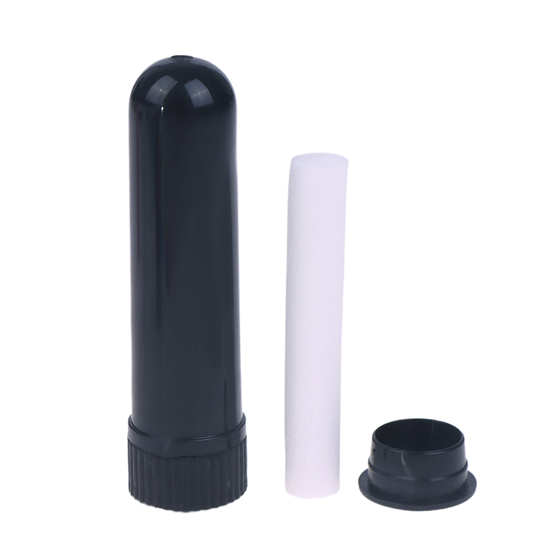Empty Nasal Inhaler Tube With Cotton Wicks Refill Plastic Nasal Inhaler ...