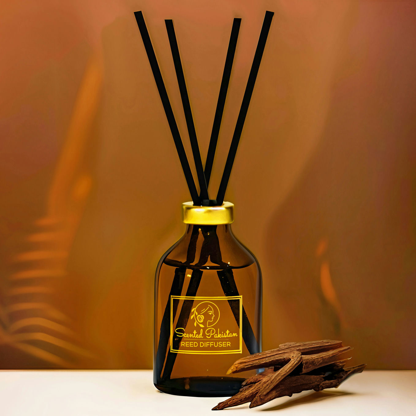 Scented Reed Diffuser Set for Home and Bathroom Long Lasting Fragrance ...