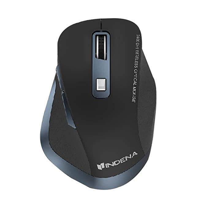 INDENA G-526-C 2.4GHz Wireless Optical Mouse Rechargeable Mice With 5 ...