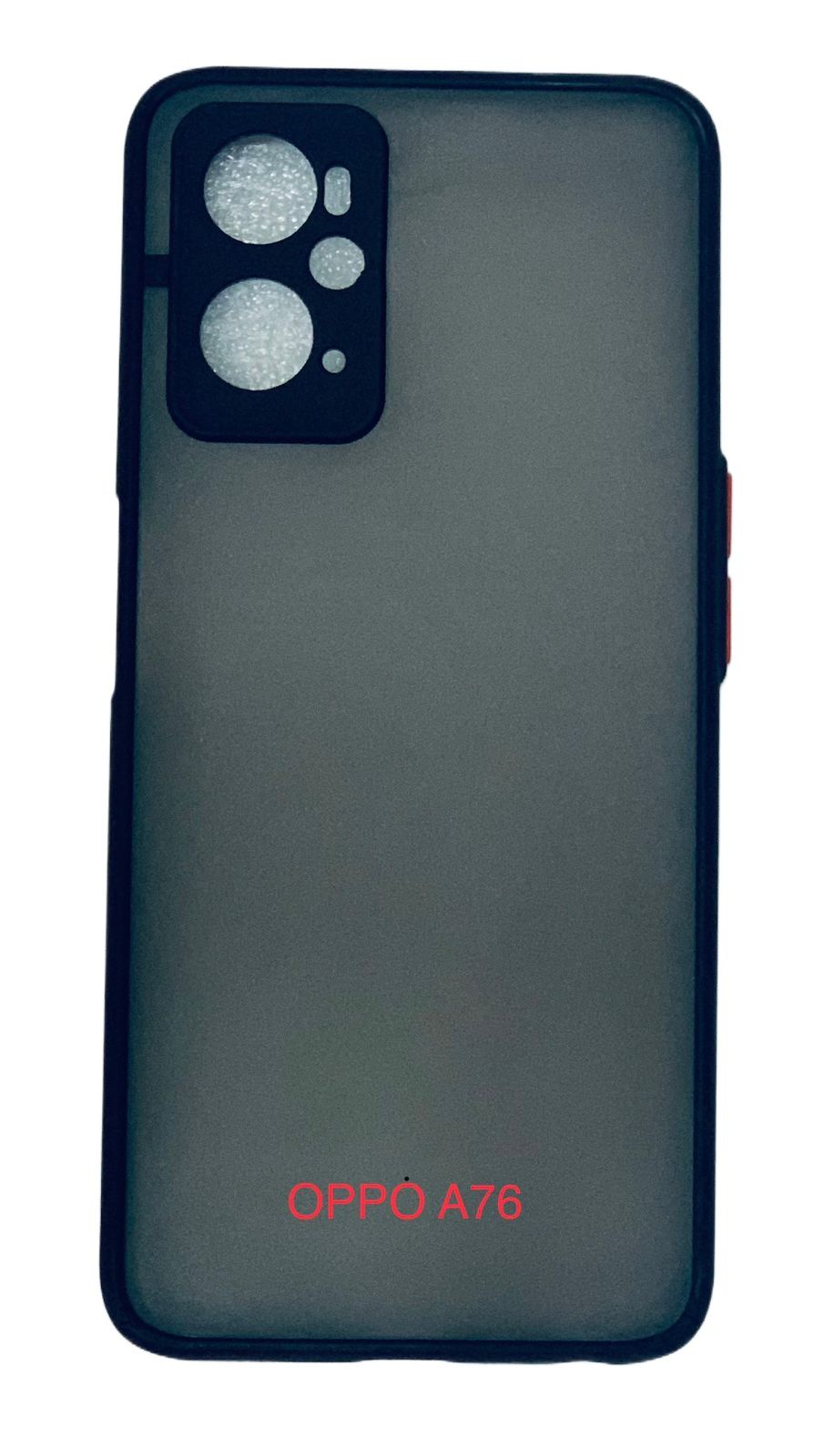 Smoke Silicone Oppo A76 Back Cover | Daraz.pk