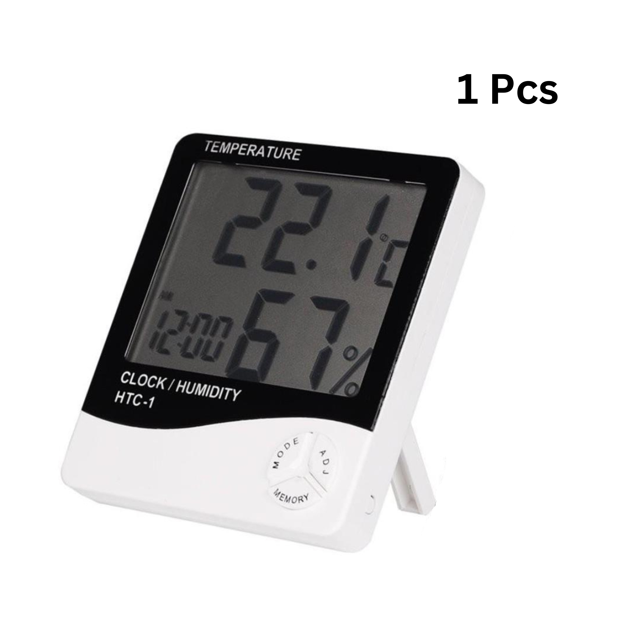 HTC-1 Digital Indoor Temperature & Humidity Monitor | 1-3 Pcs | Room ...